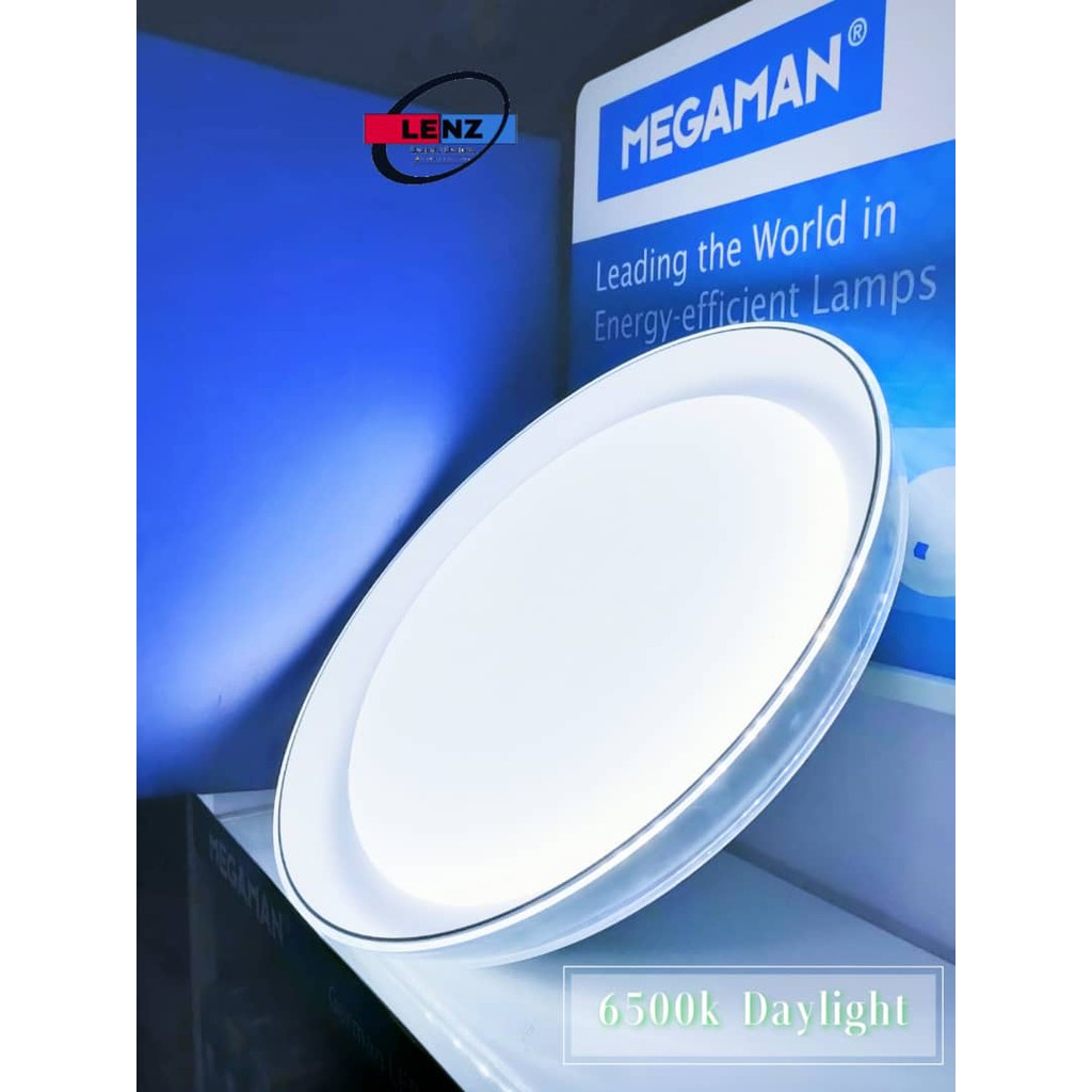 MEGAMAN Smart Ceiling Light with Remote Control (30W & 60W) | Shopee ...