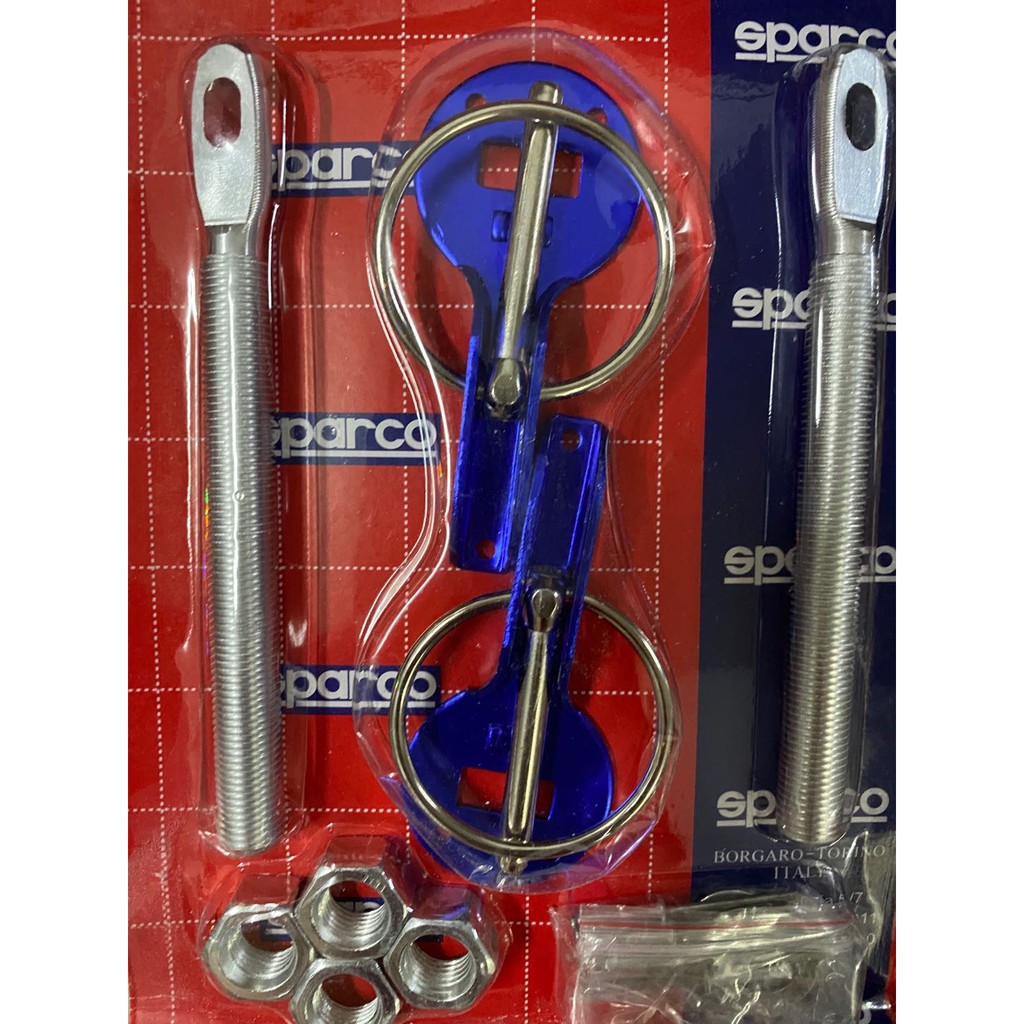 MOMO Spaco Bonnet Hood Pin Lock Car Mount Security Latch Kit Racing ...