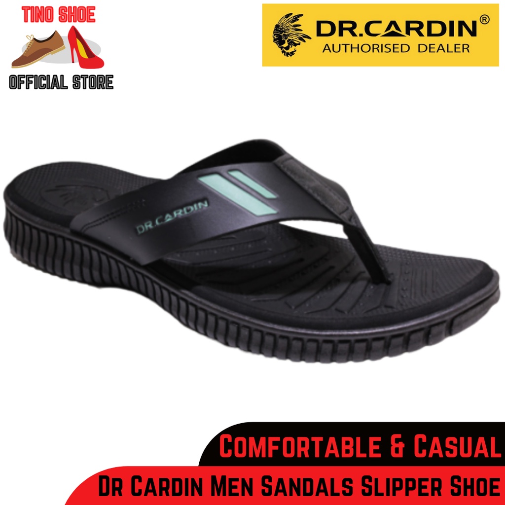 Dr Cardin Men Comfort Casual Sandals Slipper Shoe (D-SLM-7755) Black ...