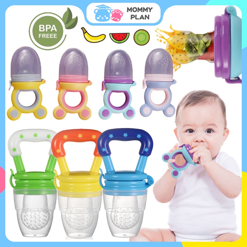 Baby Food Fruit Feeder Bite Baby Nnipple Silicon Pacifier Puting ...