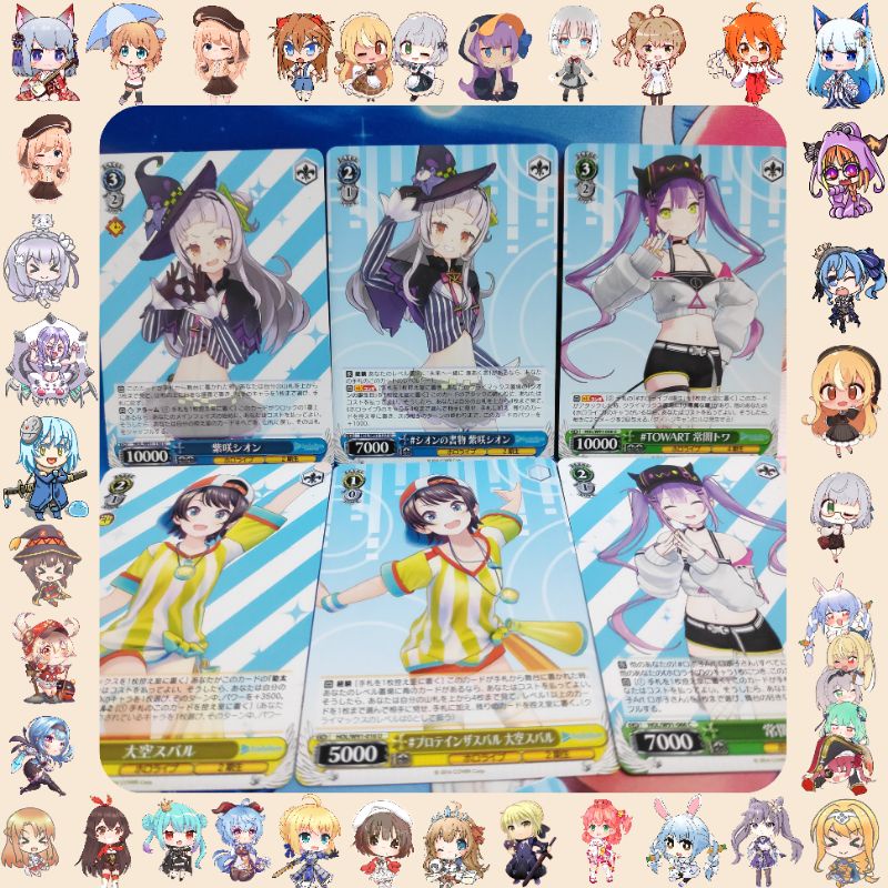 Bushiroad Weiss Schwarz WS Hololive Production Booster HOL/W91 C Card U Card | Shopee Malaysia