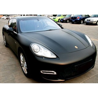 300cm x 50cm Matte Black Car Sticker Vinyl Film Sheets Wrap Car Body ...