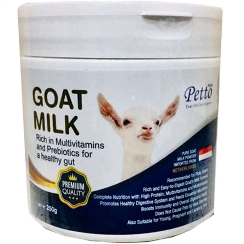 Petto Goat Milk Rich in Multivitamins and Prebiotics for a Healthy Gut ...
