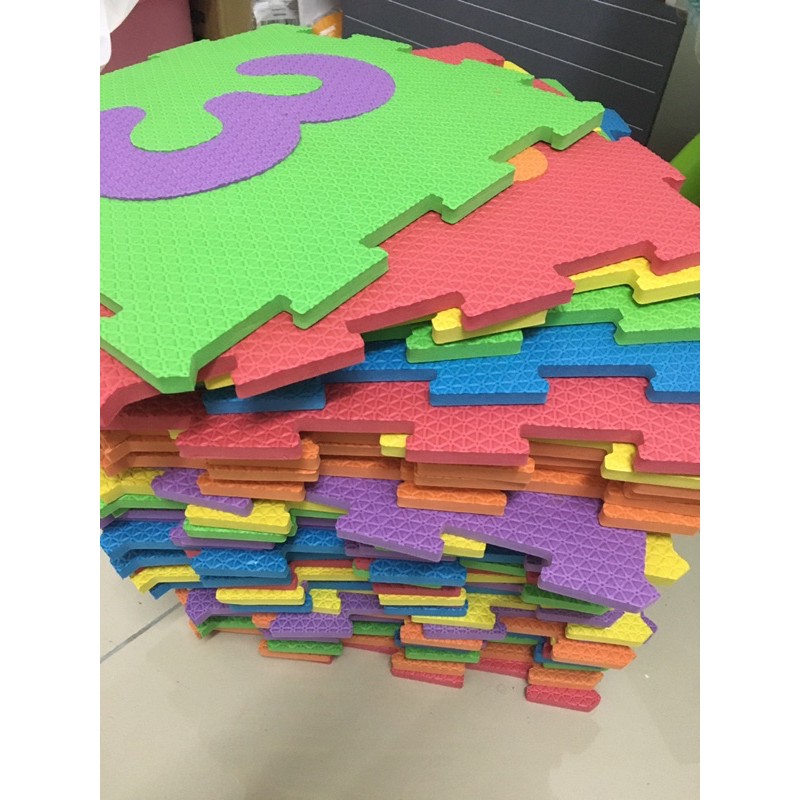 [Toys R Us] Preloved Eva Mat Alphabets Number (Imaginarium) | Shopee ...