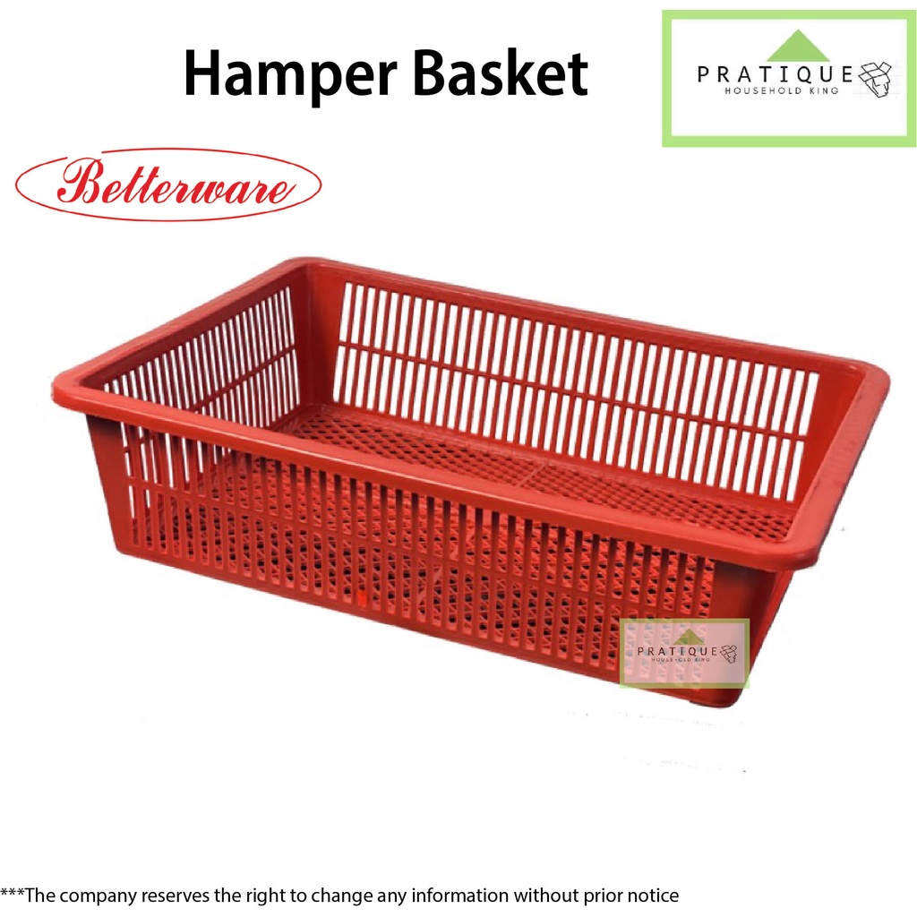 Rectangular Plastic Colander / Hamper Basket / Bakul Hamper / Bakul ...