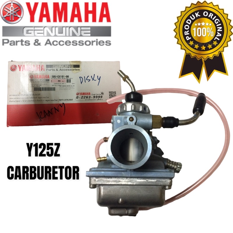 YAMAHA 100% ORIGINAL MIKUNI Y125ZR Y125Z Y125 CARBURETOR ASSY (5BU ...