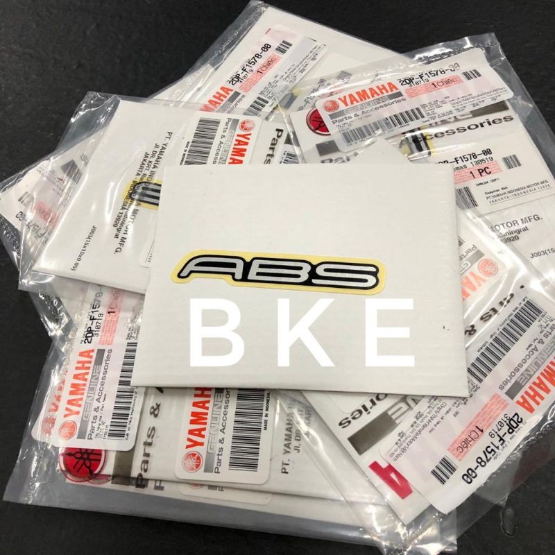 sticker Abs Xmax original Yamaha genuine (1sahaja) | Shopee Malaysia