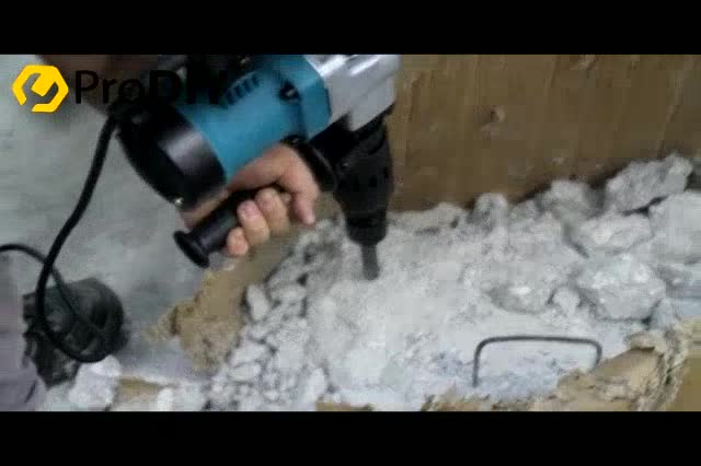HM0810 1300W Hex Demolition Hammer Pick Break Concrete Electric Hammer ...