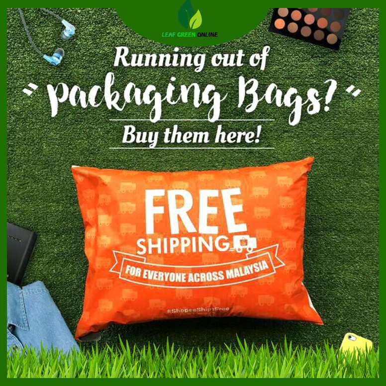 [🔥LAST STOCK] Shopee A3 Courier Plastic Parcel Bag - Beg Bungkusan ...