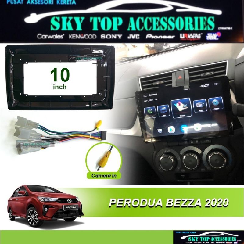 Android Player Casing 10"inch Perodua Bezza 2020(with Socket) | Shopee ...