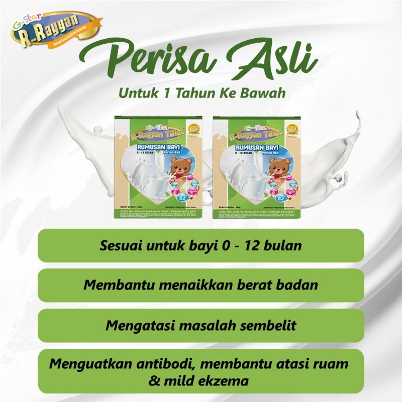 Susu kambing Rrayyan Newborn/Tiflac Asli/Rumusan Bayi/turun kuning ...