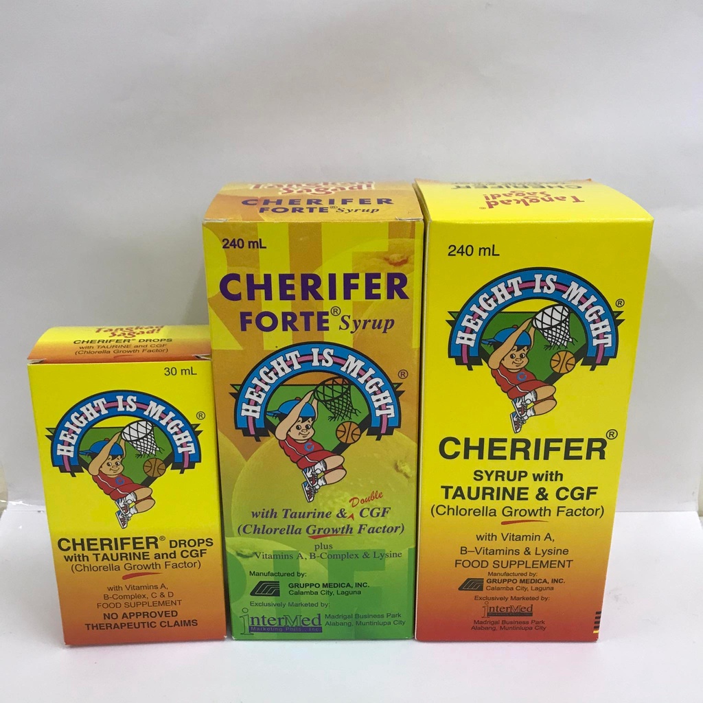 CHERIFER VITAMINS DROPS, SYRUP AND FORTE | Shopee Malaysia