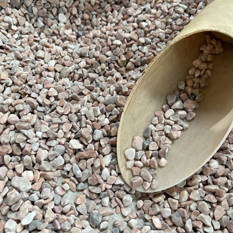 1kg River stone [Pink] Natural rocks Garden Decoration Aquarium Pebbles ...