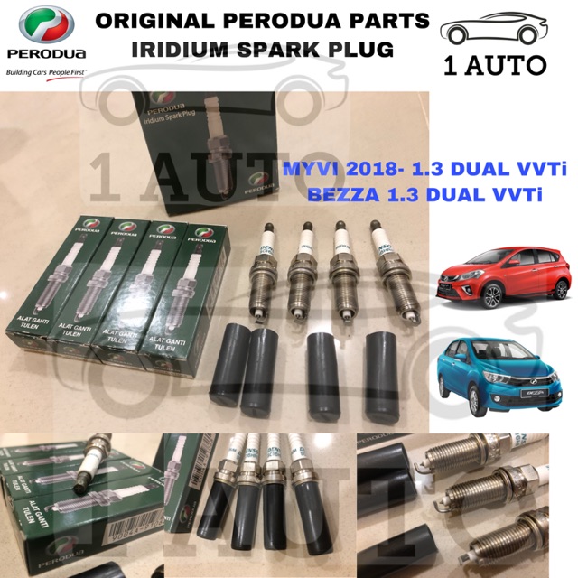 (MADE IN JAPAN by DENSO) ORIGINAL PERODUA IRIDIUM SPARK PLUG BEZZA 1.3 ...