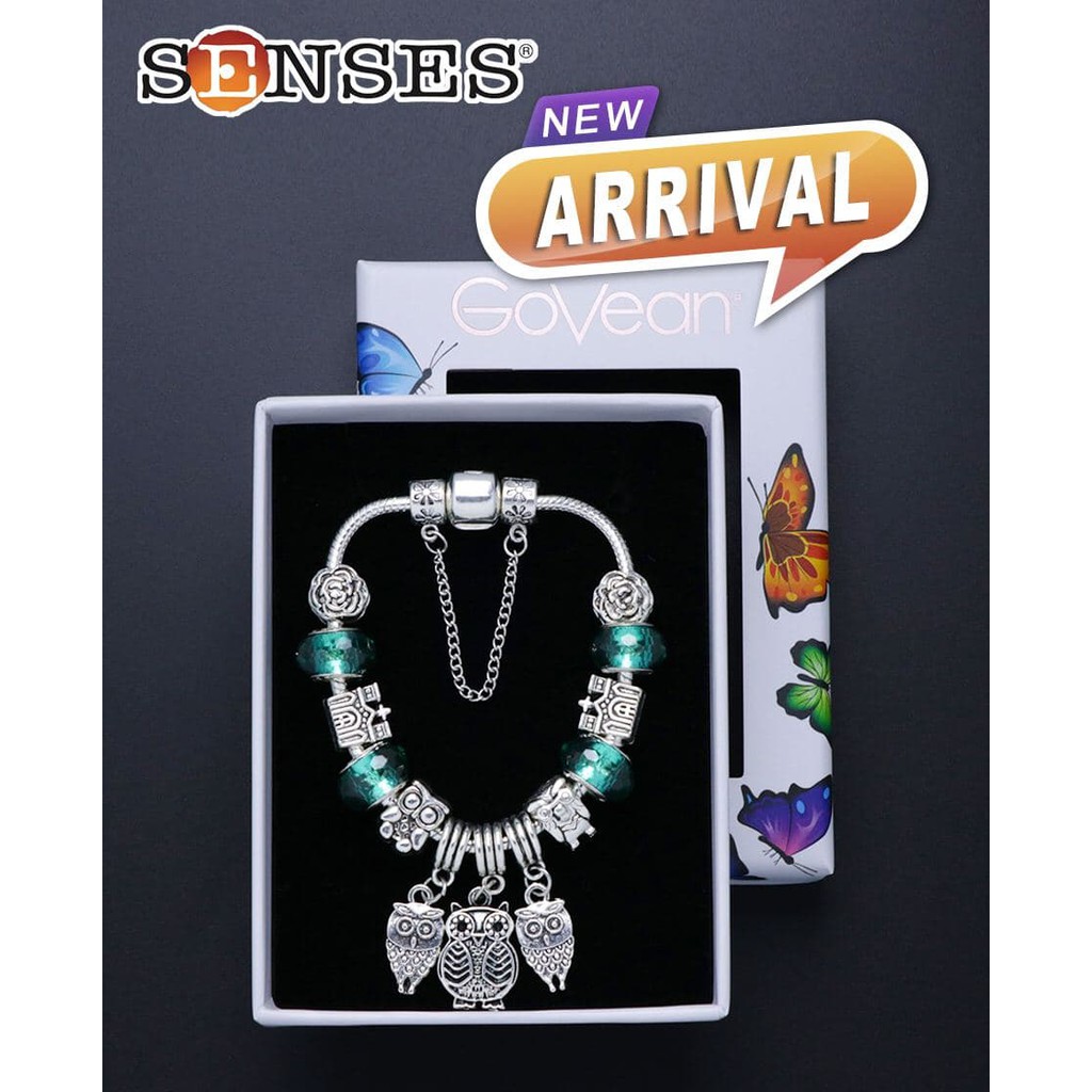 GOVEAN ENCHANTED BRACELET OWIE GREEN by SENSES | Shopee Malaysia
