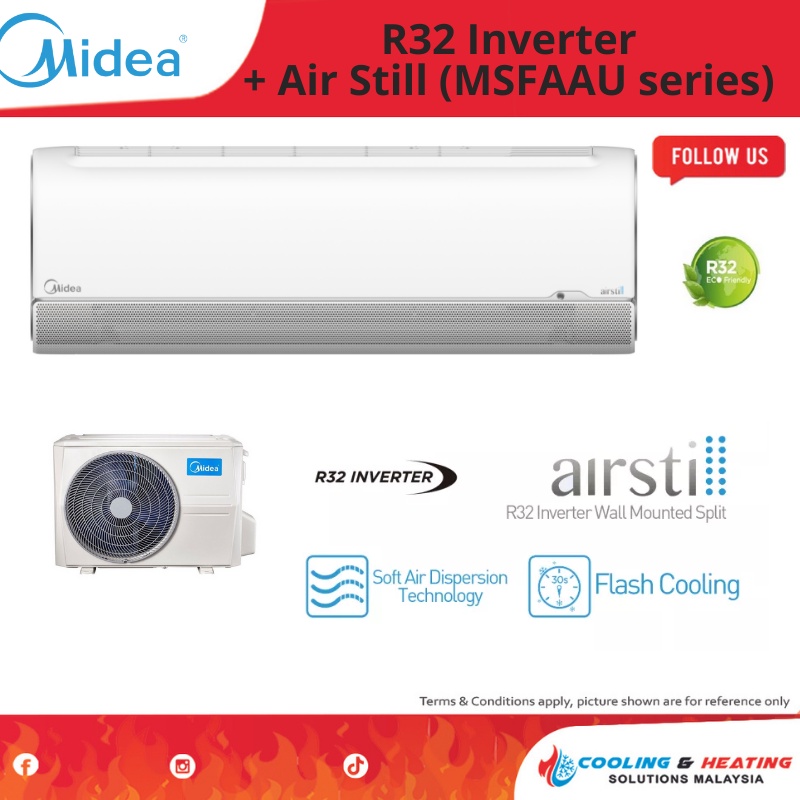 🚚 FAST DELIVERY 🚚 MIDEA OR TCL 1HP/1.5HP/2HP/2.5HP Non-inverter/inverter R32 Aircond( MSAG ...