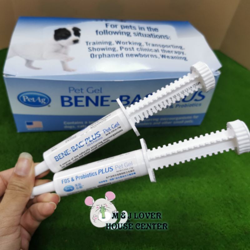 Ready Stock 】Import From U.S.A PetAg Bene-Bac Plus 15g 4g set Pet Gel ...