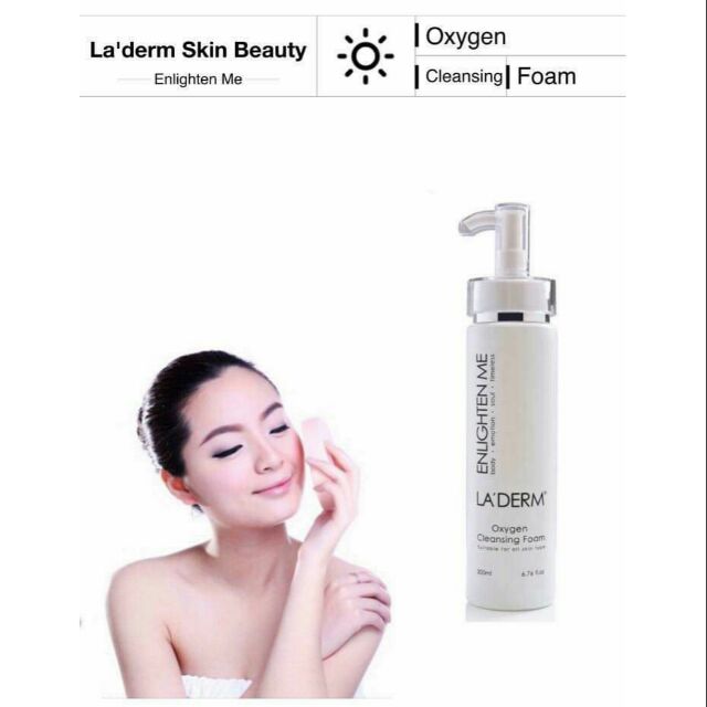 Laderm Oxygen Foam 200ml | Shopee Malaysia