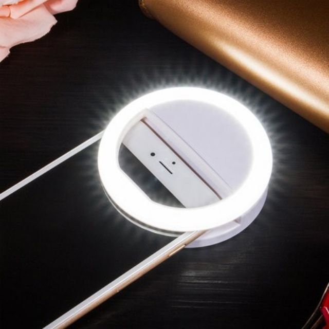 [ READY STOCK] Rechargeable Mini Portable LED USB Selfie Ring Light ...