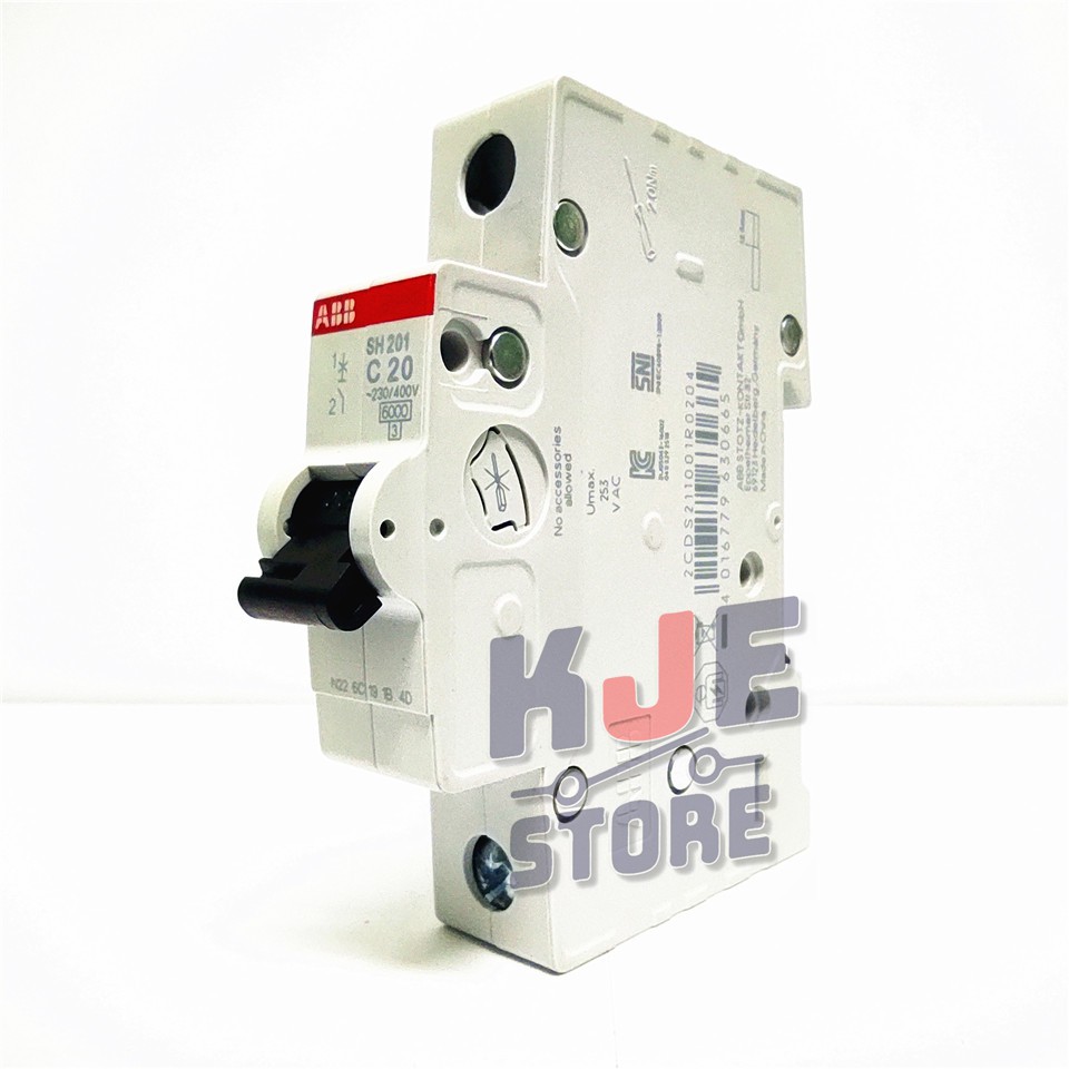 ABB MCB SH201 1P 6kA [6A/10A/16A/20A/32A/40A/63A] [Ready Stock] | Shopee Malaysia