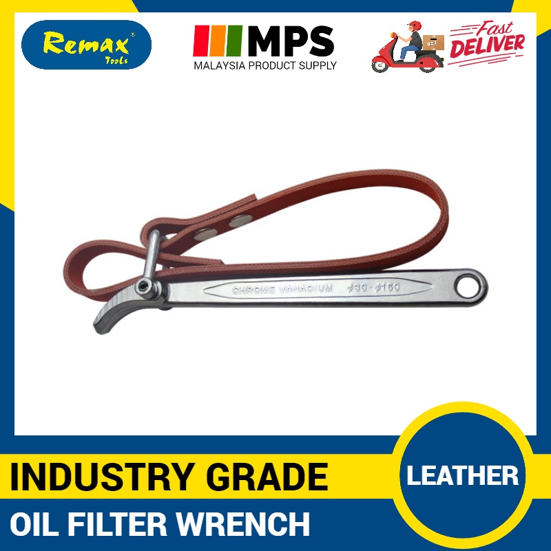 Remax Belt Oil Filter Opener Strap Wrench Leather FIlter Opener 9" 11 ...