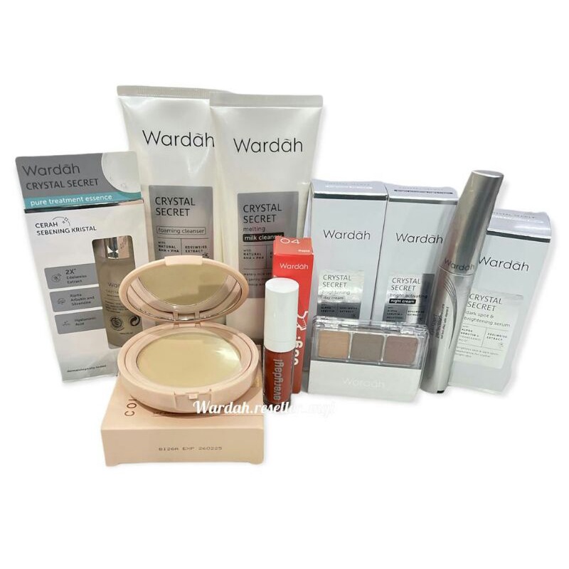 Wardah Crystal Secret Make Up Package | Shopee Malaysia