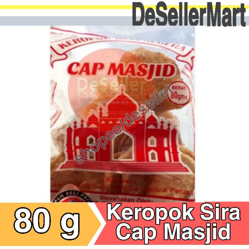 KEROPOK IKAN SIRA CAP MASJID/KEROPOK SEGERA SIRA CAP MASJID | Shopee ...