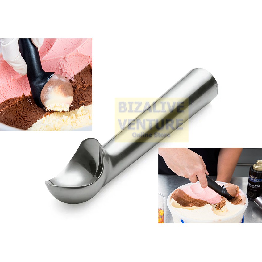 Aluminium Ball Shape Ice Cream Scoop 7" | Nonstick Scoop | Scoop ...