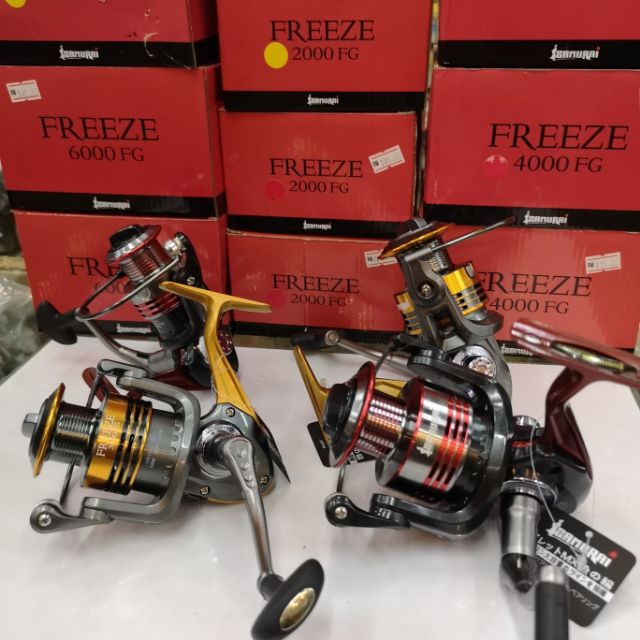 SAMURAI FREEZE 2000FG/3000FG/4000FG/6000FH FISHING REEL | Shopee Malaysia