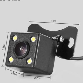 Car Reverse Camera 4 Led Night Vision Rear View Full HD Parking Camera ...