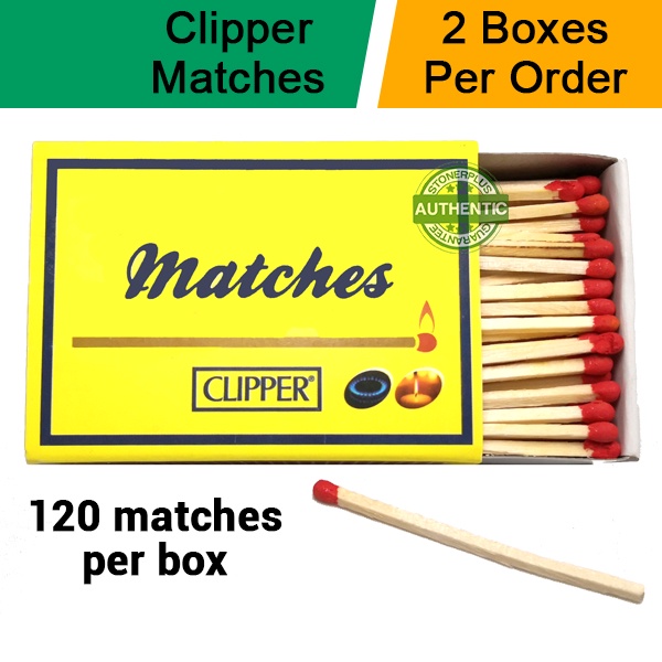 Clipper Extra Long Matches (2 Boxes) | Shopee Malaysia