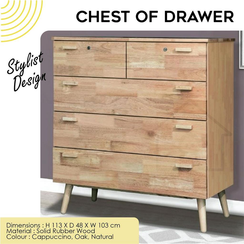 KABINET LACI/ KABINET BAJU/KABINET SIMPANAN/CHEST OF DRAWER MODERN ...