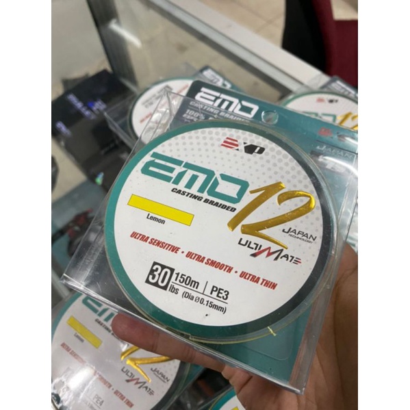 EMO 12 ULTIMATE JAPAN TECH BRAIDED LINE 150m | Shopee Malaysia