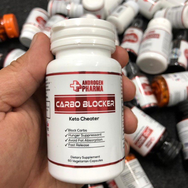 Lipo Boom and Carbo Blocker 60 capsule By Androgen Pharma - Fat Loss ...