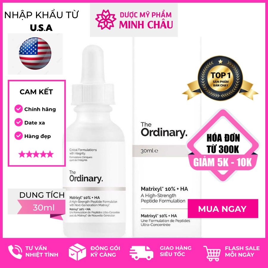 (AUTH) The Ordinary - Matrixyl 10% + HA (30mL) | Shopee Malaysia