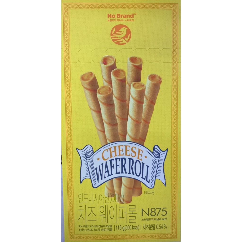 [ EMART NOBRAND ] Korea Snack / Wafer roll 115g /Korean/Waferroll ...