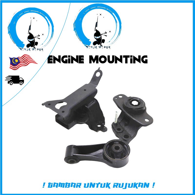 NJW BUATAN MALAYSIA + 2 YEAR WARRANTY + ENGINE MOUNTING SET FOR PROTON ...
