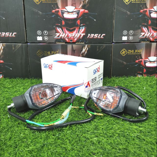 RS150 ALPHA DASH SIGNAL LIGHT OEM APPI ORIGINAL HONDA EX5 DREAM CX CX110 W110 WAVE-110 DASH ...