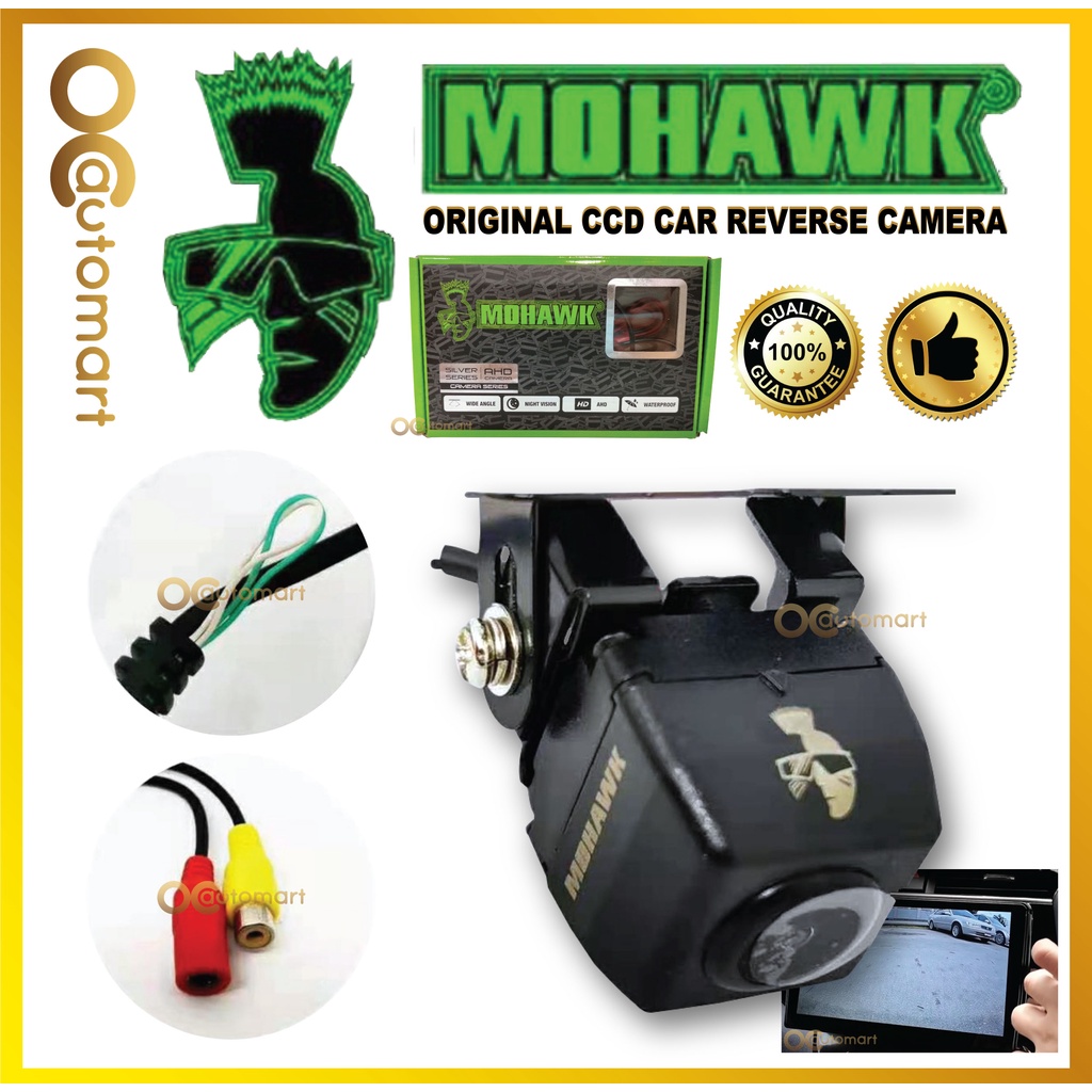 MOHAWK ORIGINAL CCD CAR REVERSE CAMERA ME-CC24 | Shopee Malaysia