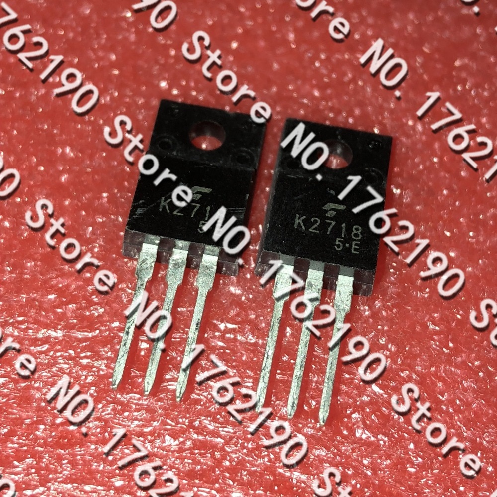 10 Pcs/Lot transistor K2718 2SK2718 TO-220F MOS Field Effect | Shopee Malaysia