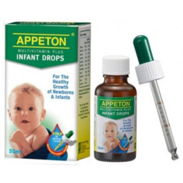 APPETON MULTIVITAMIN PLUS INFANT DROPS 30ML | Shopee Malaysia