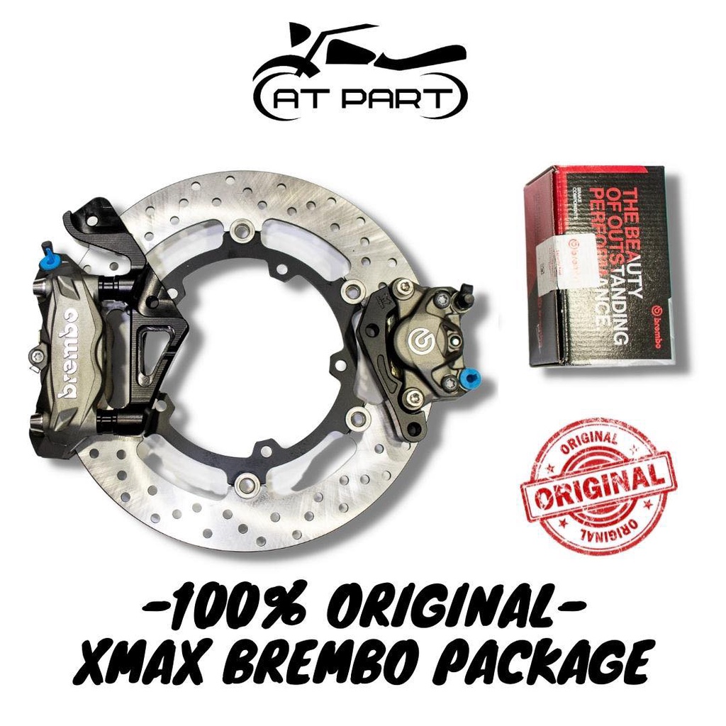 YAMAHA XMAX BREMBO BRAKE SYSTEM 100% ORIGINAL M3 K50 P34 Masviral ...