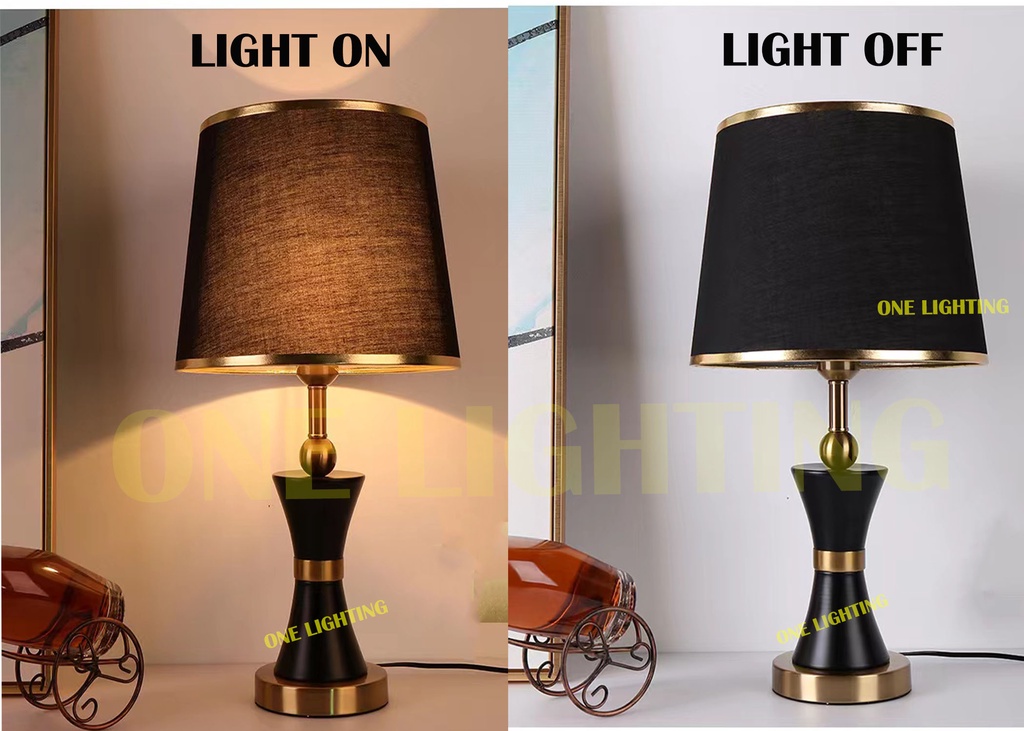 Decorative Bedside Table Lamp Modern Nordic Design Desk Lamp Lampu Sisi ...