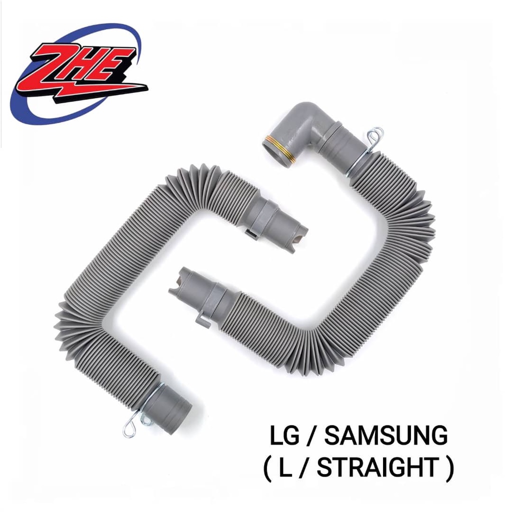 SAMSUNG LG WASHING MACHINE FLEXIBLE OUTLET DRAIN HOSE / PAIP KELUAR AIR ...