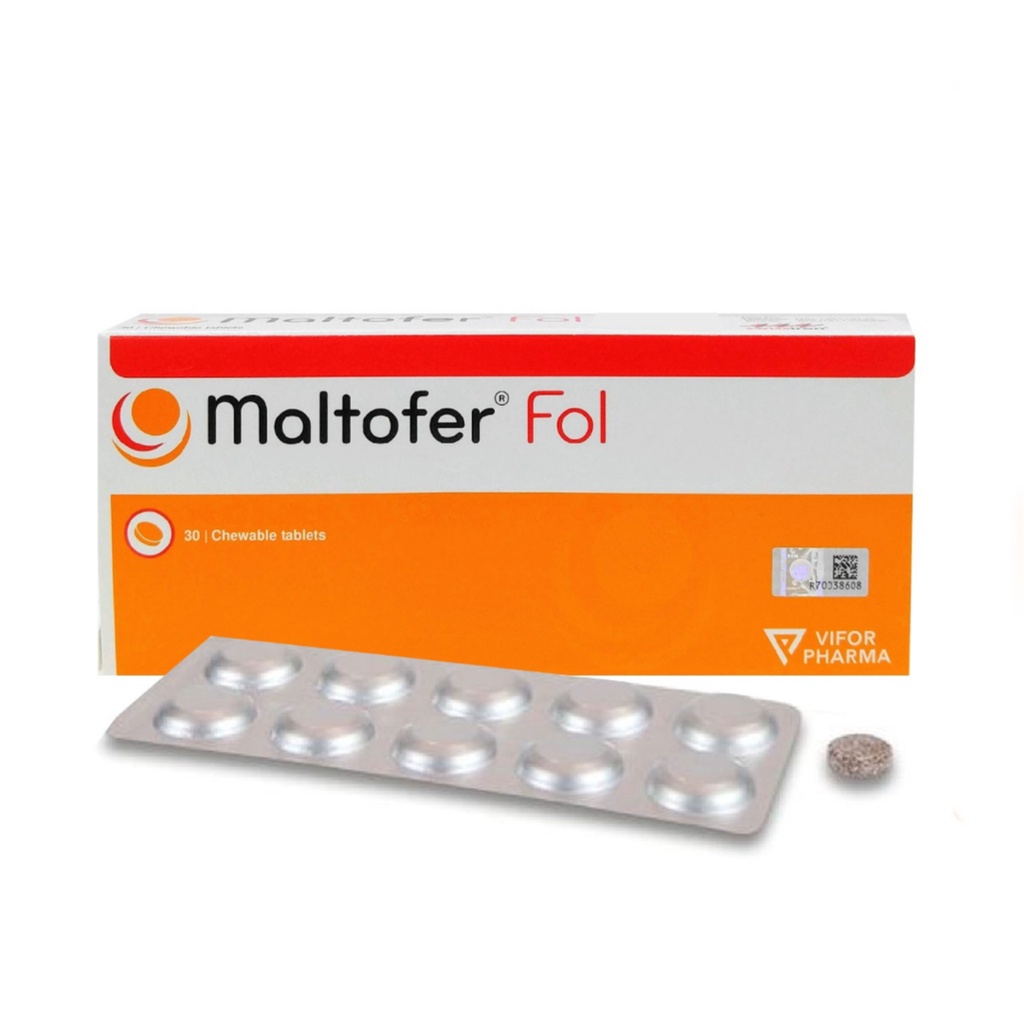 Maltofer Fol Iron Folic Acid Chewable Tablets (30's) / Ubat Tambah ...