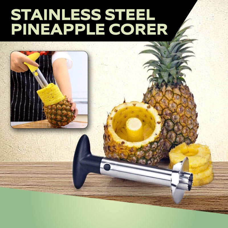 🌹READY STOCK🌹 Pineapple Corer Slicer Spiral Blade Cutter Kitchen Tool ...