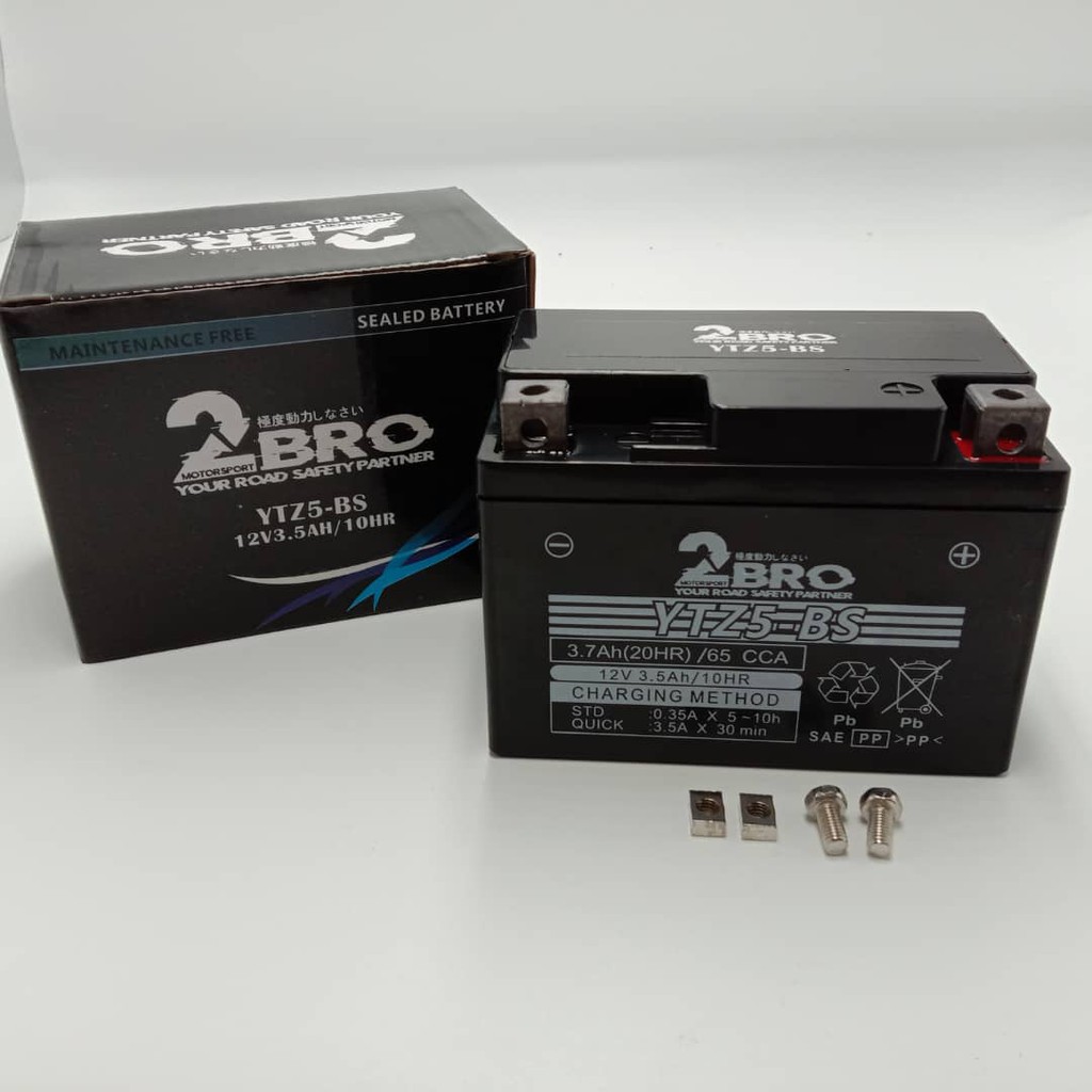 JAPAN BATTERY MOTOR YTZ-5S YTZ5S BATERY MOTOR Y15ZR Y15 135LC LC135 ...