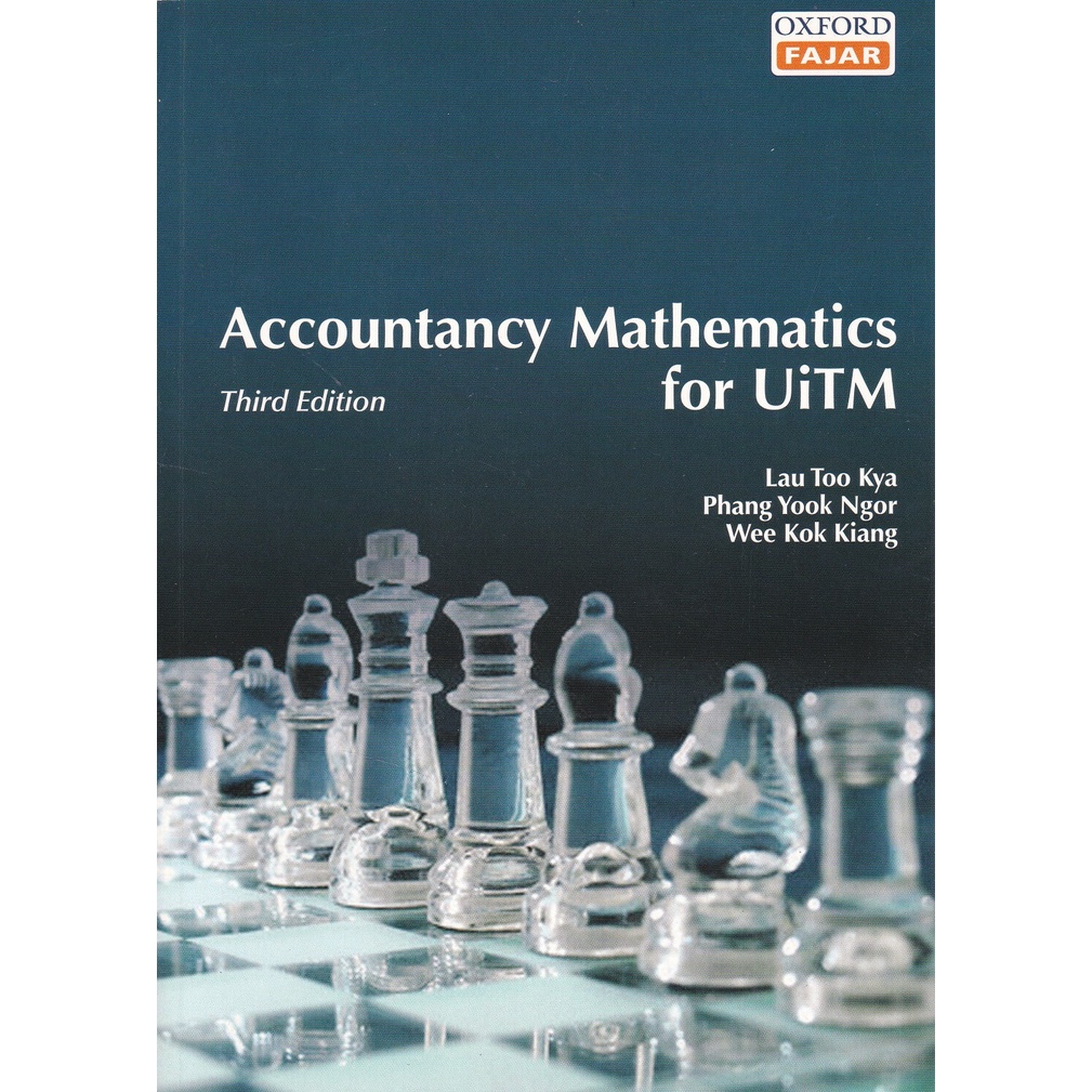 Oxford Accountancy Mathematics for UiTM (Third Edition) (AS-IS ITEM ...