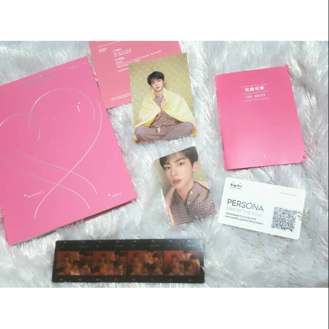 Unsealed Bts Album Map Of The Soul Persona Version 03 Jin Set + Poster ...