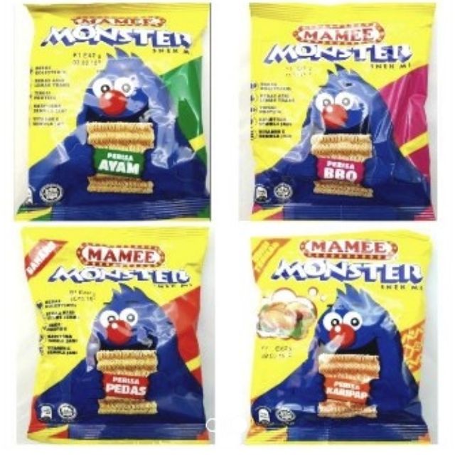 MAMEE MONSTER FAMILY PACK (8S X 25G) | Shopee Malaysia